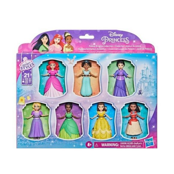 Hasbro | Toys | Disney Princess Secret Styles Palace Brights Dolls ...